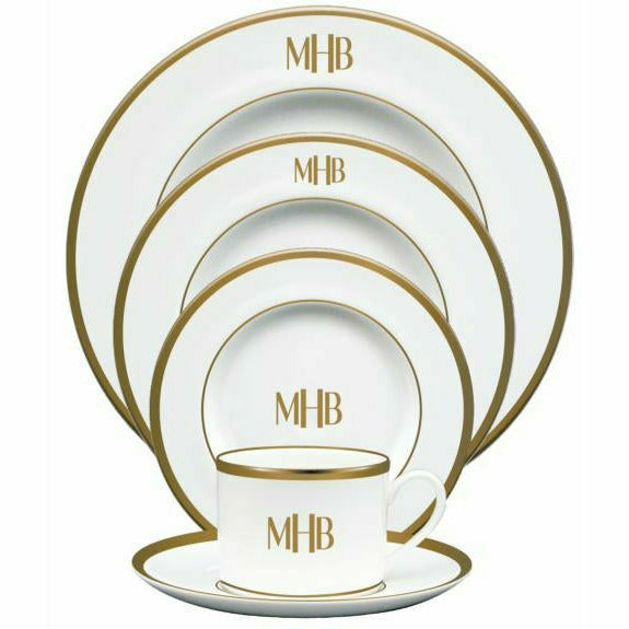 Signature With Monogram Ultra White Dinner Collection – The Registry ...
