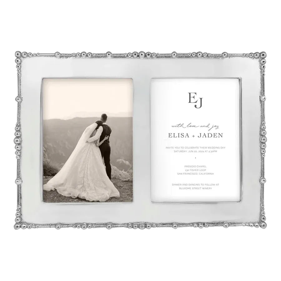 Pearl Drop 5x7 Double Frame – The Registry Franklin